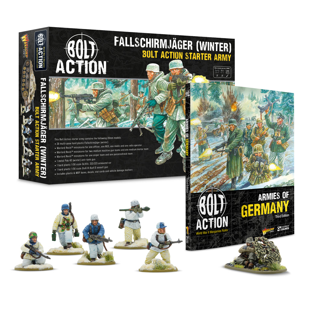 German Fallschirmjäger (Winter) Starter Army with Armies of Germany ...