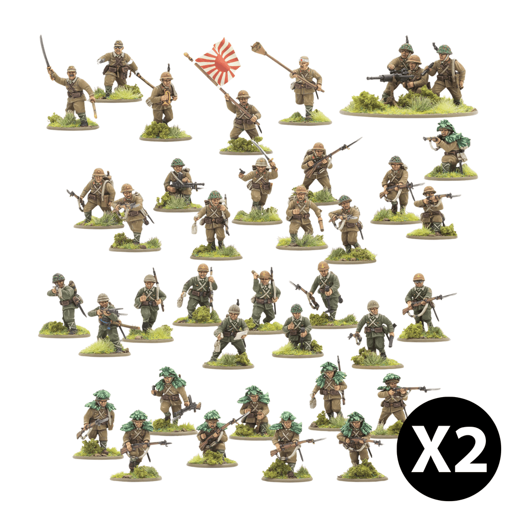 Japanese Infantry and Heavy Weapons Platoon – Warlord Games EUROPE