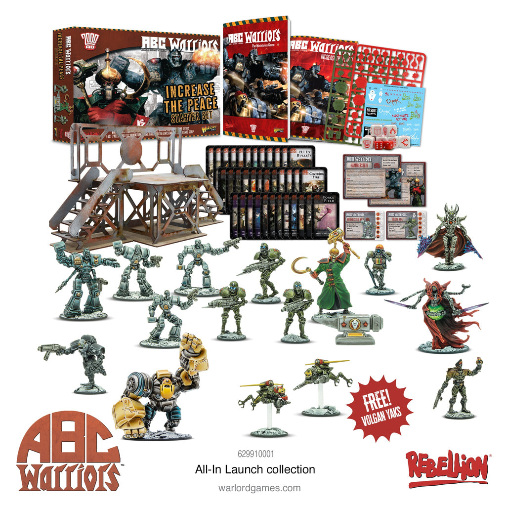 ABC Warriors: All In Launch Collection – Warlord Games EUROPE